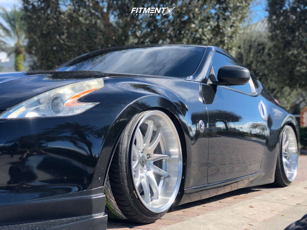 2009 Nissan 370Z Touring with 19x11 Aodhan DS02 and Federal 235x35 on ...