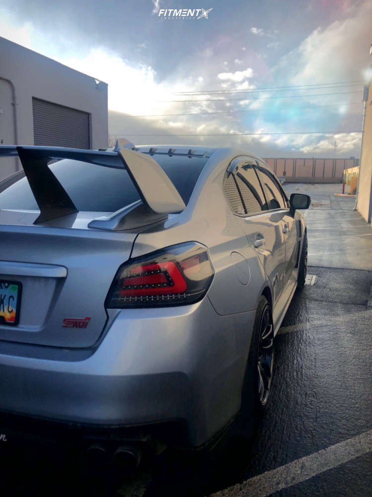 2016 Subaru WRX STI Base with 18x9.5 ESR Sr08 and Nankang 245x35 on ...