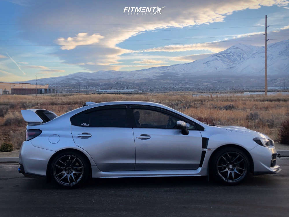 2016 Subaru WRX STI Base with 18x9.5 ESR Sr08 and Nankang 245x35 on ...