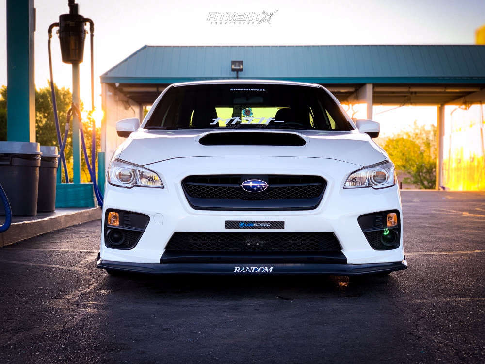 2015 Subaru WRX Base with 19x9.5 Work Emotion Cr 2p and Achilles 235x35 ...