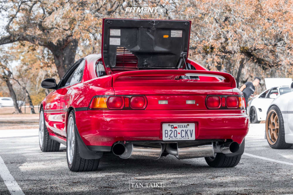 1991 Toyota MR2 Turbo with 17x8 Racing Hart Type C and Yokohama 215x40 ...