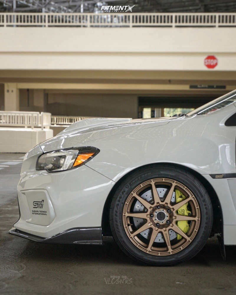 2018 Subaru WRX STI Limited with 17x8 Method Mr501 and Firestone 235x45 ...