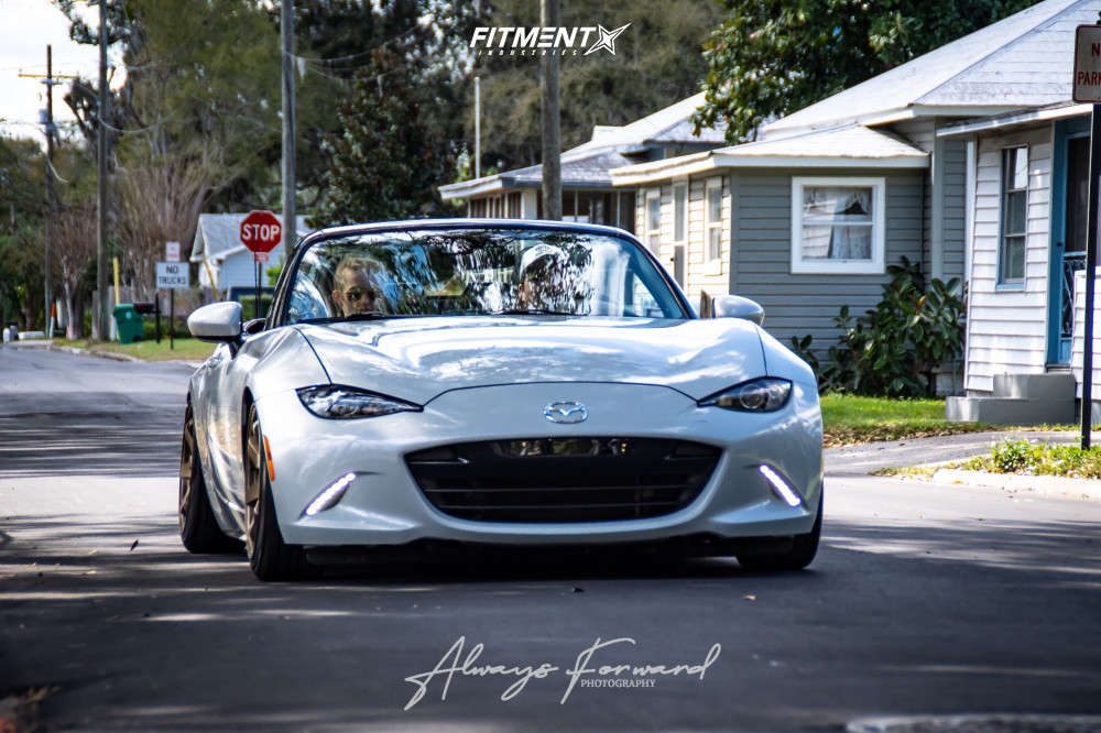 2017 Mazda MX-5 Miata GT with 17x8 AVID1 AV6 and Hankook 225x45 on ...