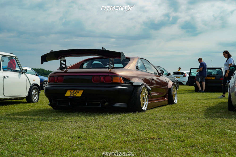 1994 Toyota MR2 Base with 16x9 Work Cr01 and Toyo Tires 205x40 on Air ...