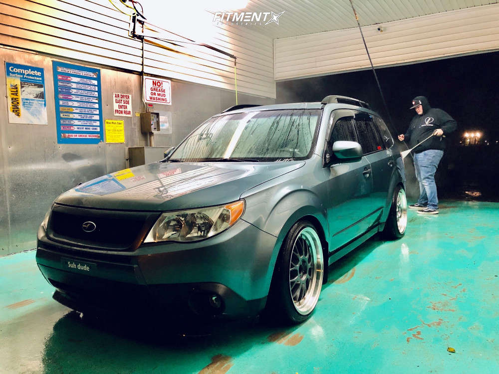2009 Subaru Forester X Premium with 19x9.5 Privat Akzent and Toyo Tires ...