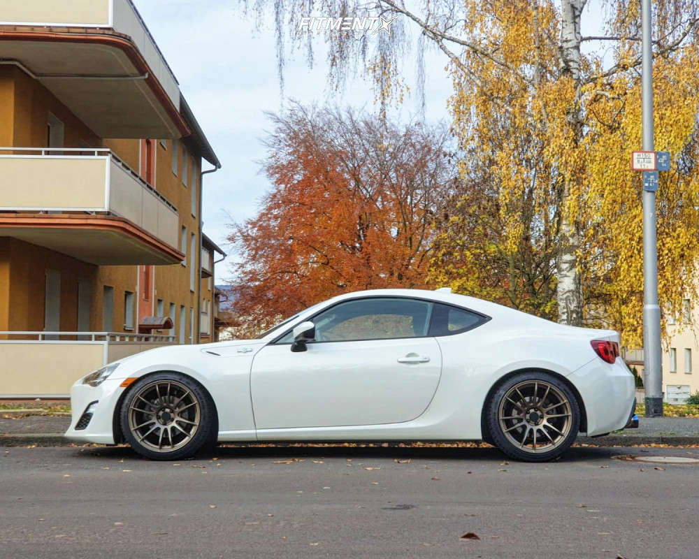 2016 Toyota 86 Base with 18x9.5 AVID1 AV20 and Nexen 255x35 on ...
