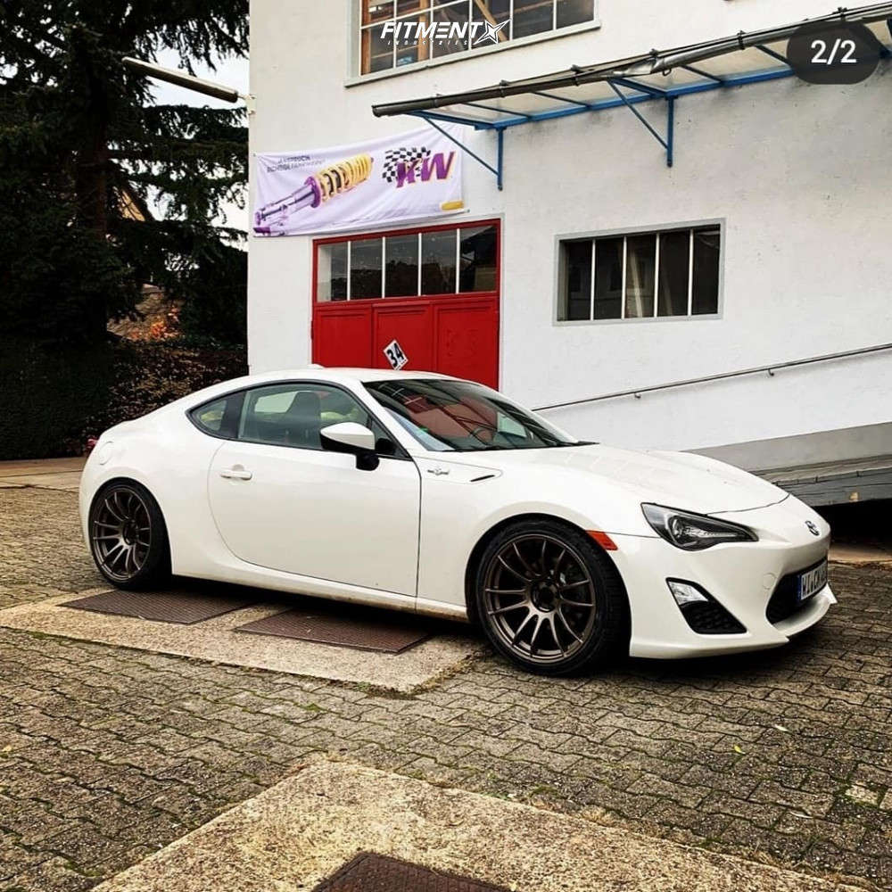 2016 Toyota 86 Base with 18x9.5 AVID1 AV20 and Nexen 255x35 on ...