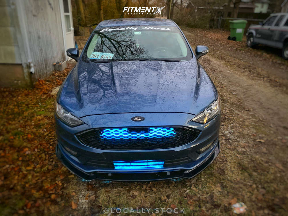 2018 Ford Fusion SE with 19x8.5 Niche Form and Westlake 245x40 on Stock ...