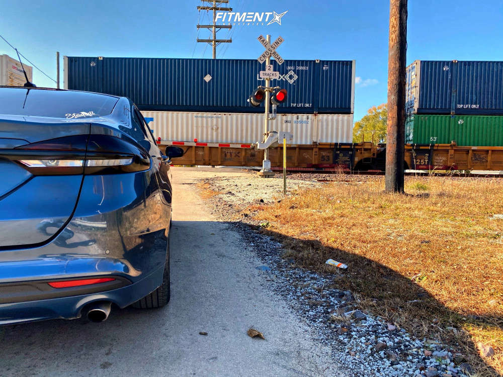 2018 Ford Fusion SE with 19x8.5 Niche Form and Westlake 245x40 on Stock ...