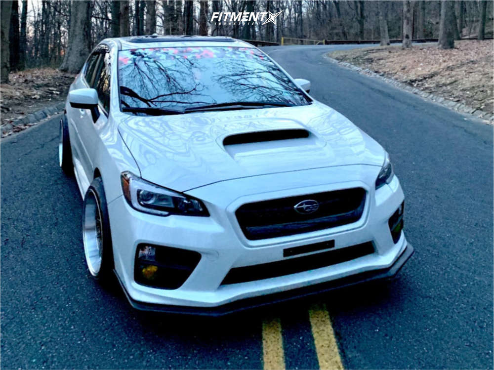 2017 Subaru WRX Limited with 18x10.5 Aodhan Ds07 and Federal 225x40 on ...