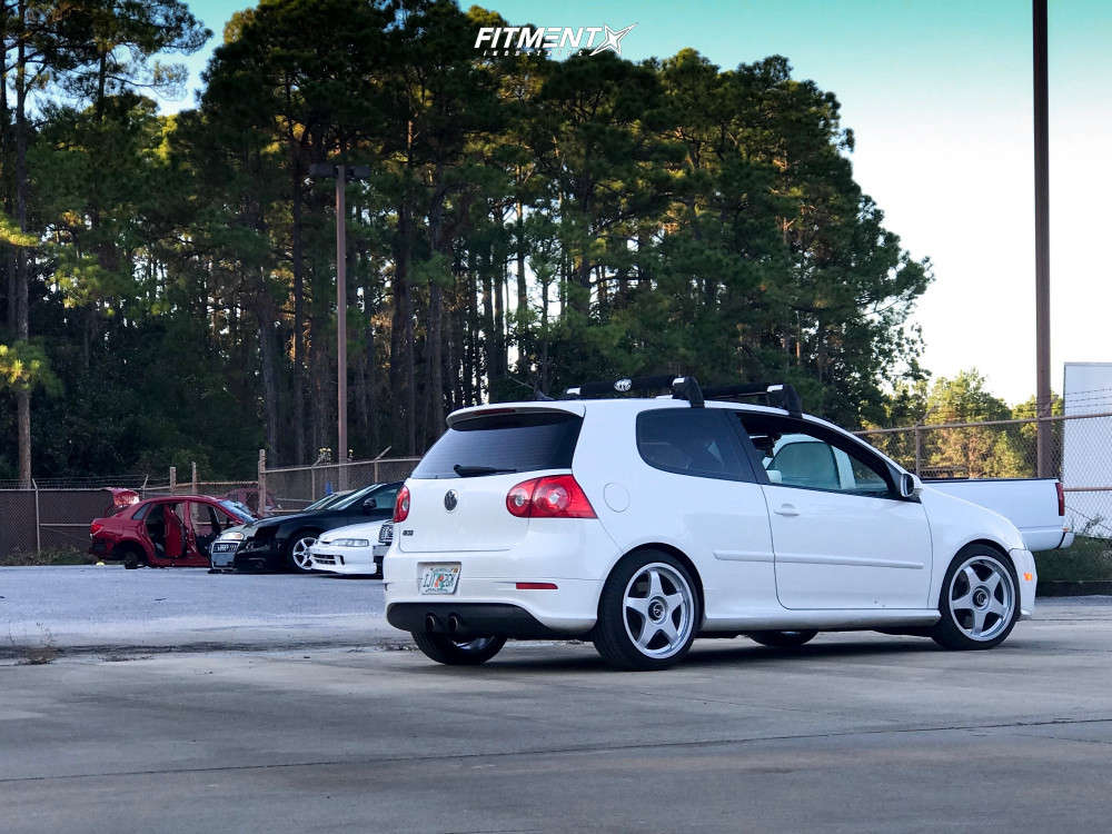 2008 Volkswagen R32 Base with 18x8.5 Fifteen52 Chicane and Firestone ...