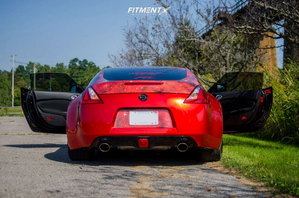 2018 Nissan 370Z Base with 20x9.5 Niche Misano and Michelin 245x35 on ...