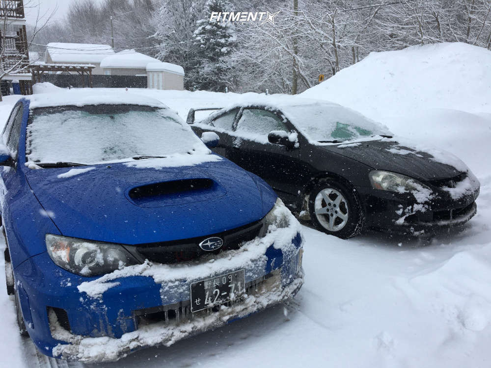 2011 Subaru WRX Base with 18x8.5 RTX Stag and Bridgestone 245x40 on ...