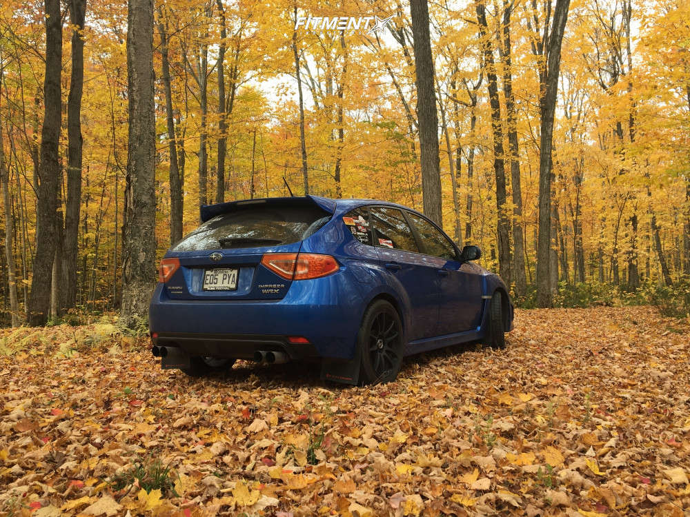 2011 Subaru WRX Base with 18x8.5 RTX Stag and Bridgestone 245x40 on ...