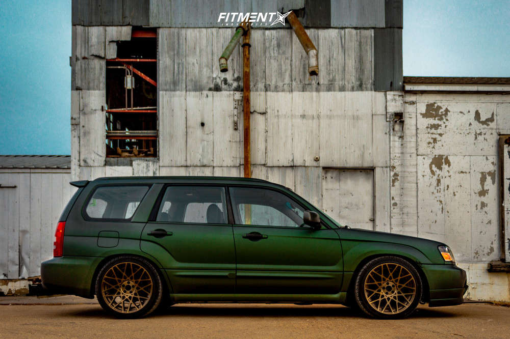 2003 Subaru Forester XS with 18x8.5 AVID1 AV36 and Sunfull 235x40 on ...