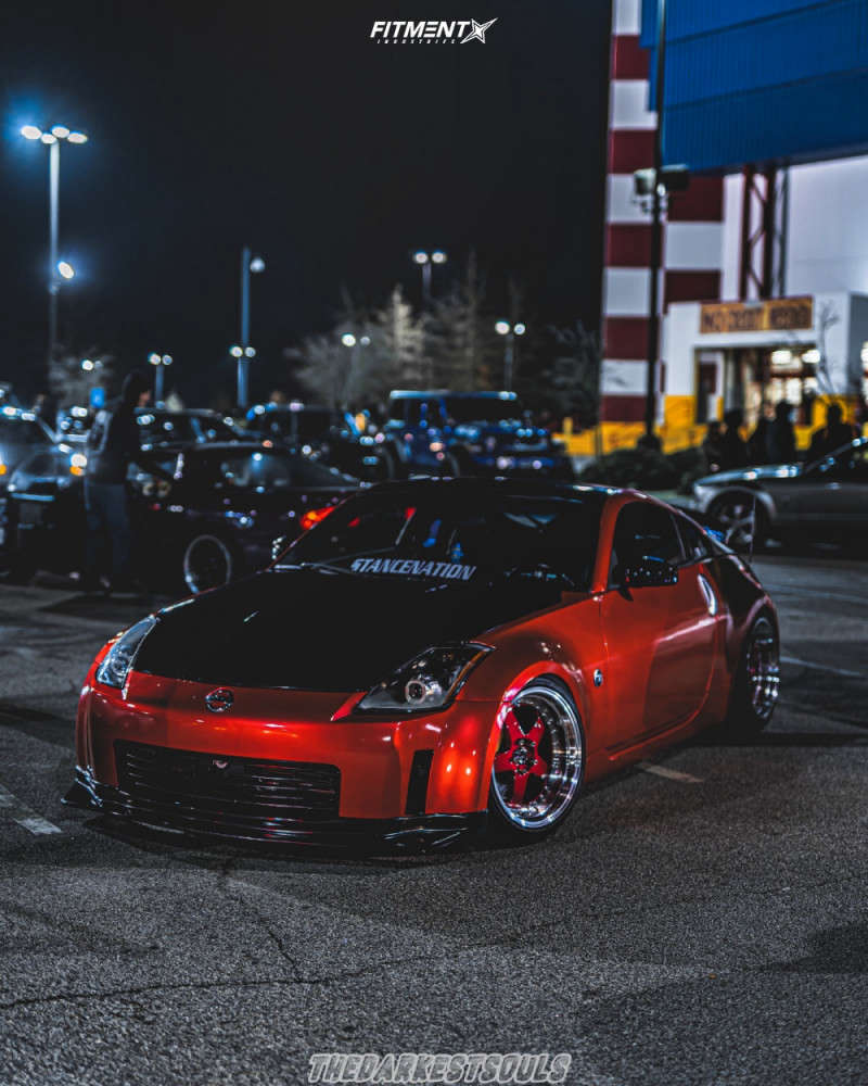 2004 Nissan 350Z Track with 18x10 JNC Jnc010 and Forceum 235x45 on ...