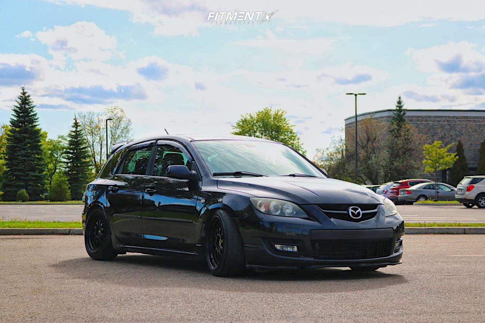 2008 Mazda MazdaSpeed3 Base with 18x8.5 ESR Sr05 and Firestone 215x45 ...
