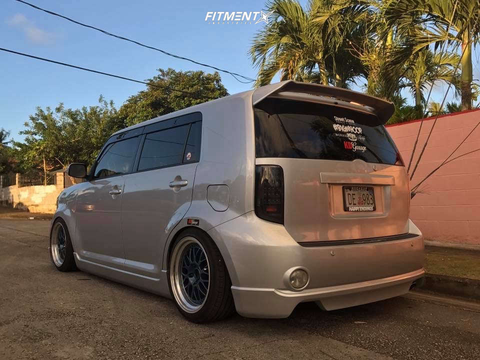 2010 Scion XB Base with 17x8.5 ESR Sr01 and Nankang 205x45 on Coilovers ...