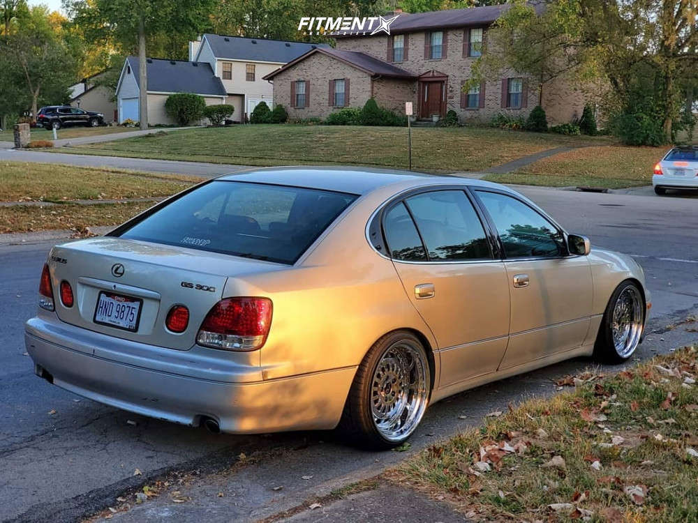 2000 Lexus GS300 4dr Sedan with 19x9.5 JNC Jnc046 and Achilles 245x35 ...