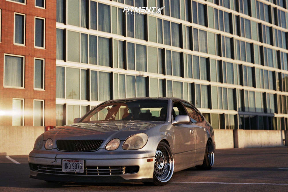 2000 Lexus GS300 4dr Sedan with 19x9.5 JNC Jnc046 and Achilles 245x35 ...