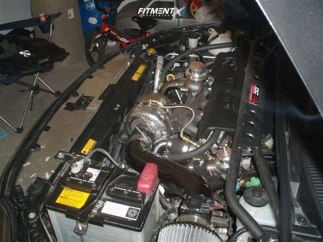 2006 Scion TC Base with 18x8 HP Design EVO 2 and Nitto 225x40 on ...