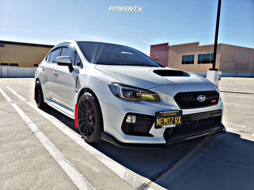2019 Subaru WRX Base with 18x9.5 AVID1 AV20 and Federal 265x35 on Stock ...