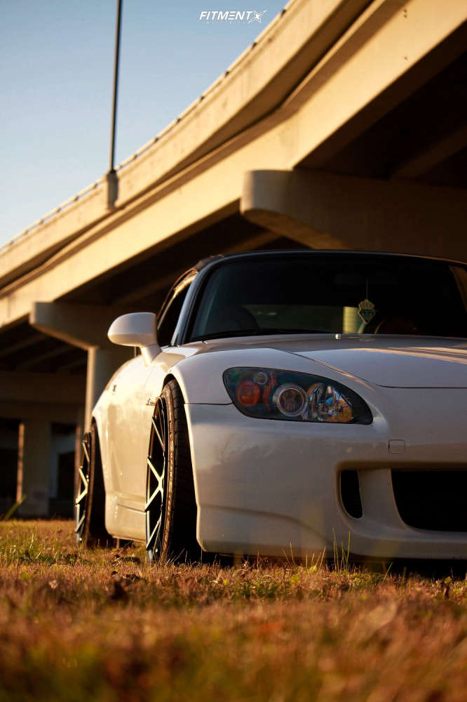 2004 Honda S2000 Base with 18x9.5 Rotiform Kps and Federal 225x35 on Coilovers | 866320 ...