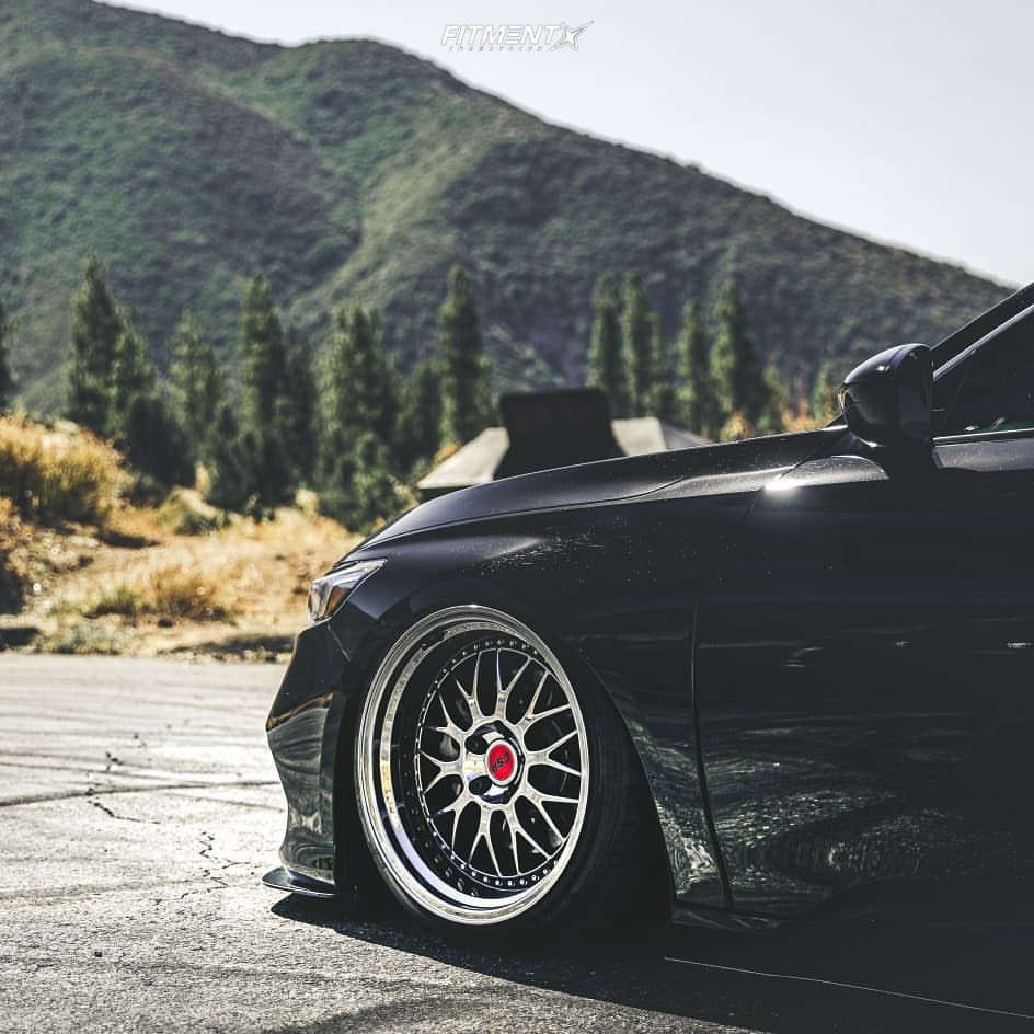 2018 Honda Accord Sport with 19x10.5 ESR Sr01 and Federal 235x35 on Air ...