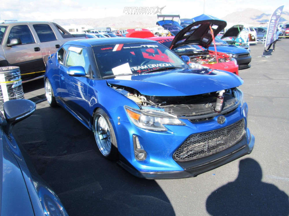 2015 Scion TC Base with 18x9.5 Aodhan Ah02 and Federal 225x40 on ...