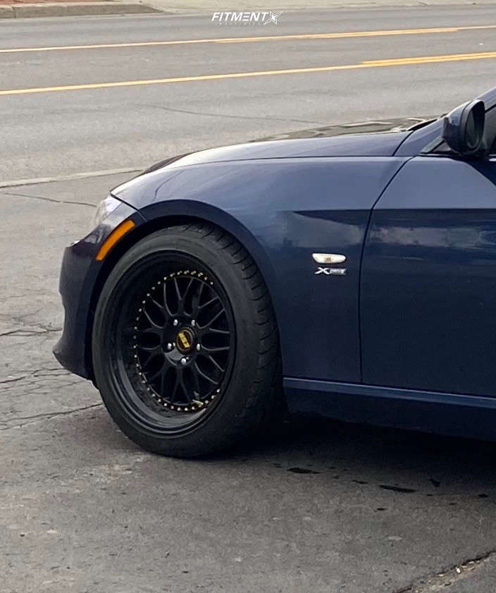 2011 BMW 328i XDrive Base with 18x9.5 ESR Cs11 and Nitto 245x40 on ...