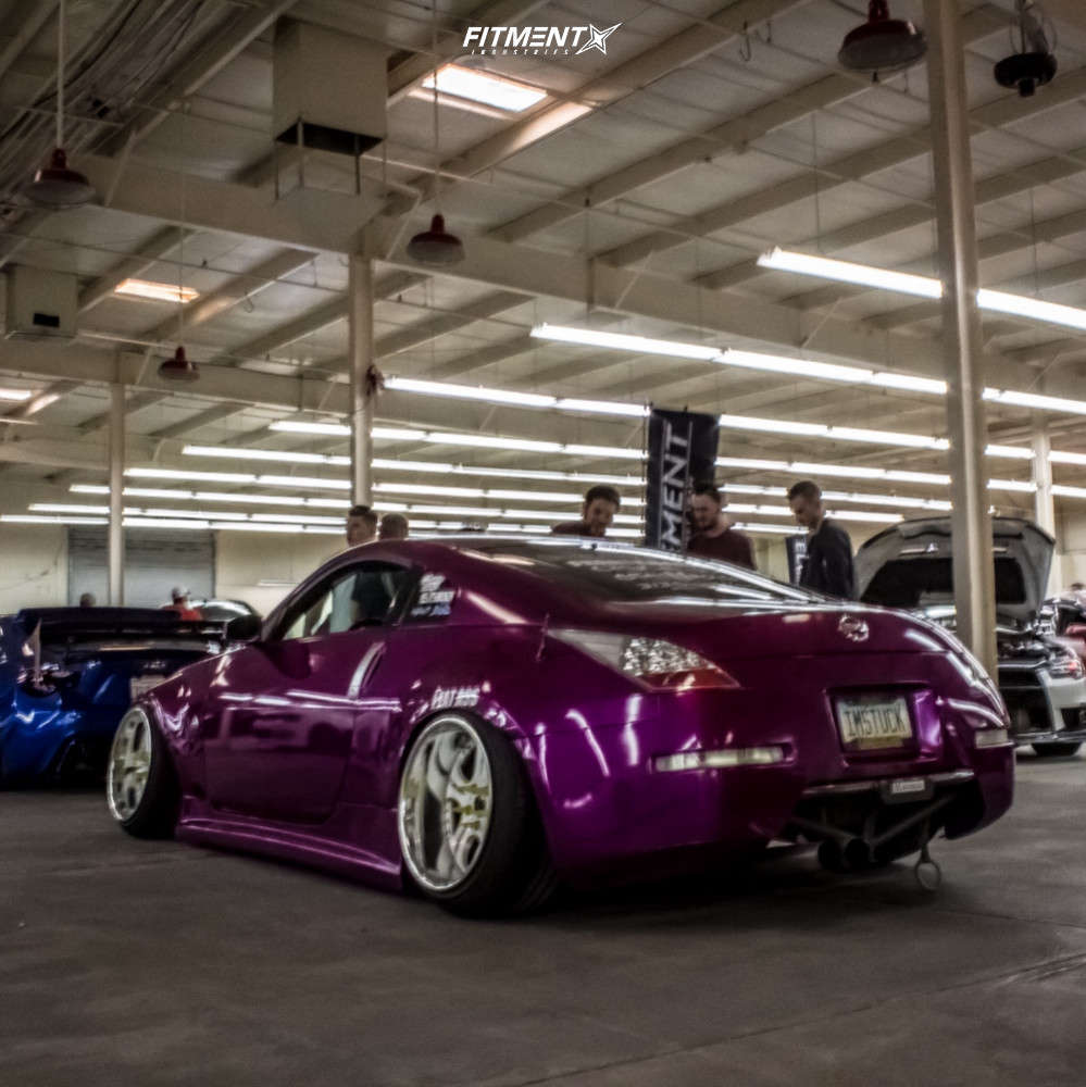 2007 Nissan 350Z Base with 18x11 SSR Vienna Schnitt and Achilles 225x40 ...