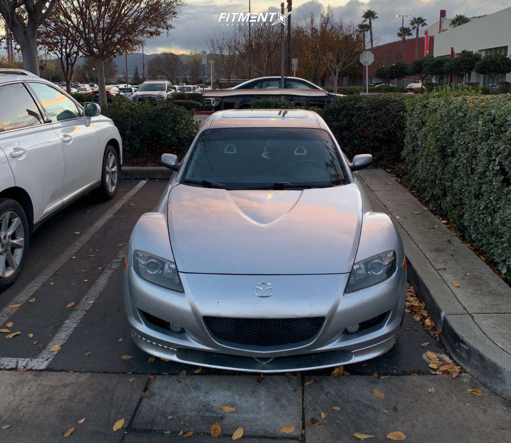 2004 Mazda RX-8 Base with 18x9.5 Enkei NT03M and Nankang 225x40 on ...