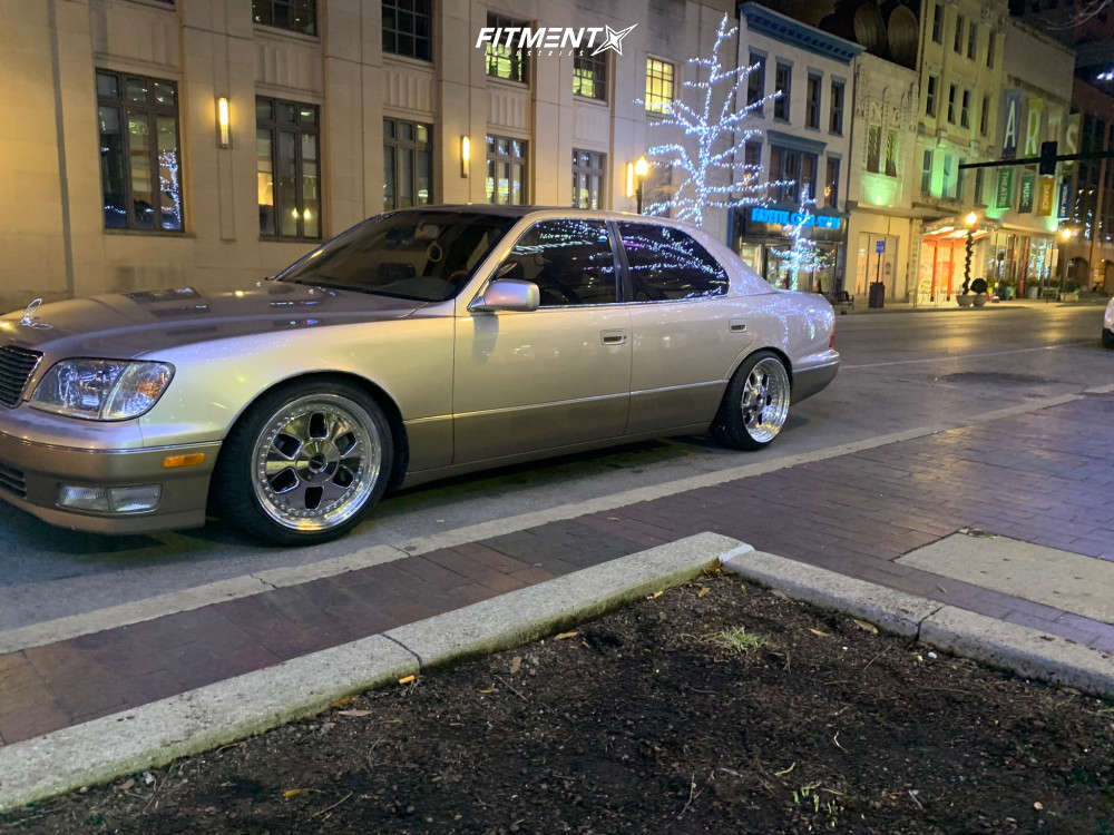 1998 Lexus LS400 Base with 18x8.5 MAE Crown Jewel and Achilles 215x40 on Coilovers | 869372 ...
