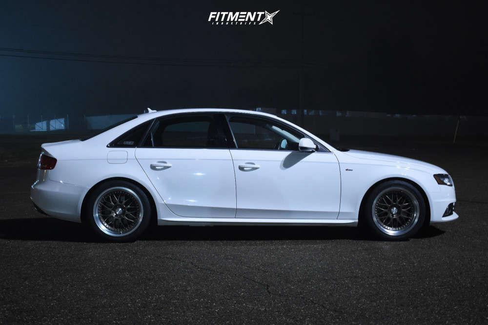 2012 Audi A4 Quattro Base with 18x8.5 ESR Sr01 and Nitto 245x40 on ...