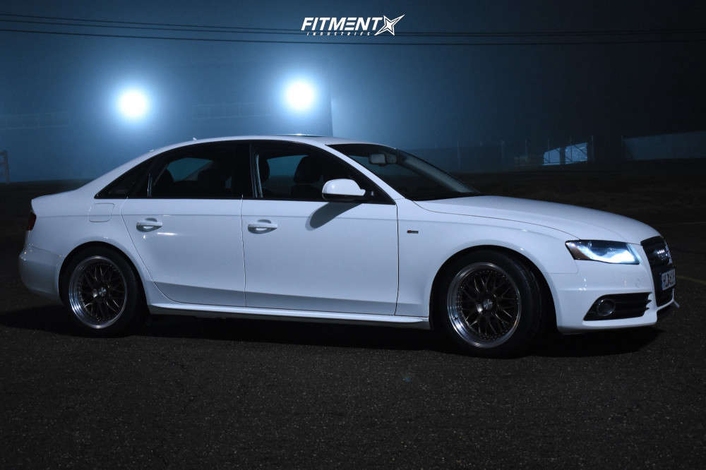 2012 Audi A4 Quattro Base with 18x8.5 ESR Sr01 and Nitto 245x40 on ...