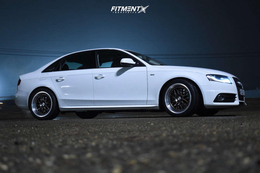 2012 Audi A4 Quattro Base with 18x8.5 ESR Sr01 and Nitto 245x40 on ...