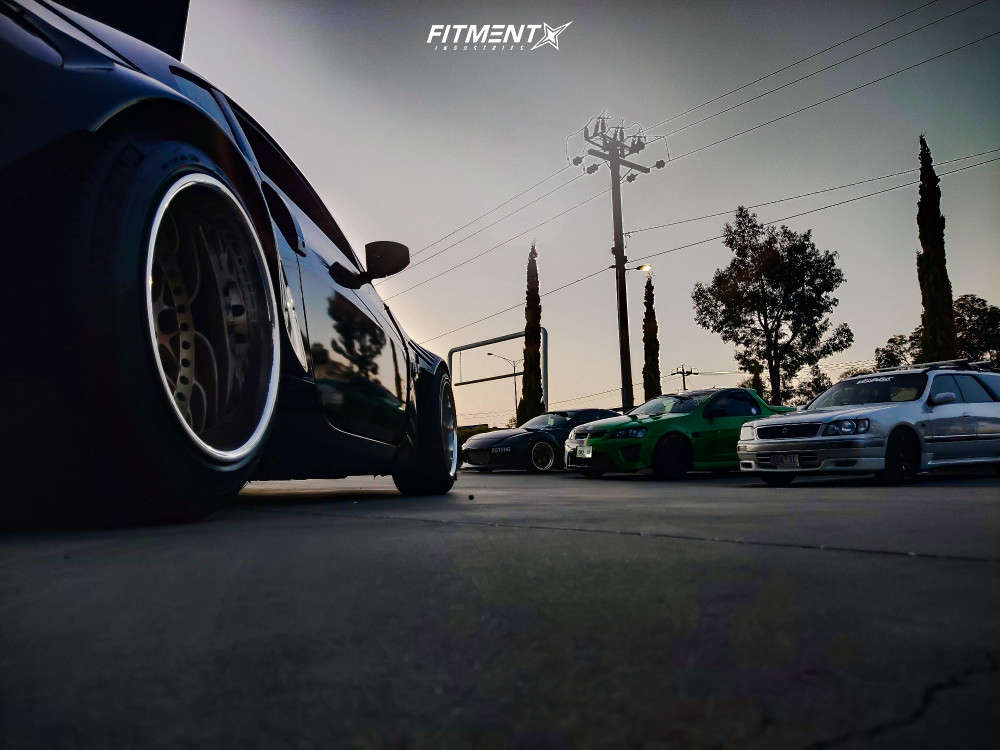 2008 Nissan 350Z Grand Touring with 18x10 Work Vs Xx and Michelin ...