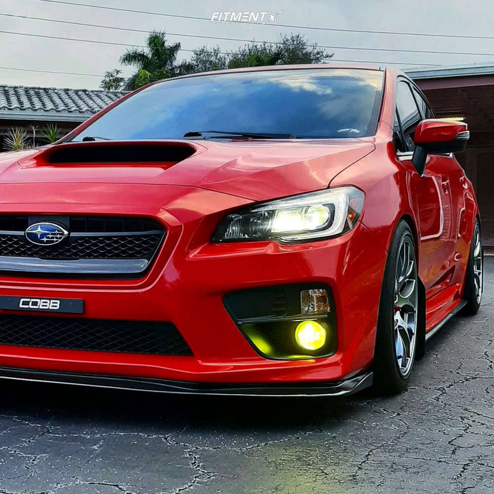 2017 Subaru WRX Limited with 18x9.5 Apex Ec-7 and Nitto 255x35 on ...