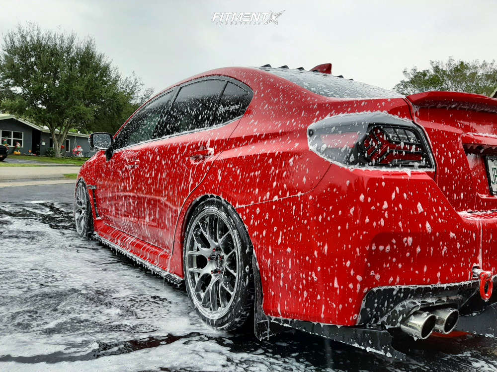 2017 Subaru WRX Limited with 18x9.5 Apex Ec-7 and Nitto 255x35 on ...
