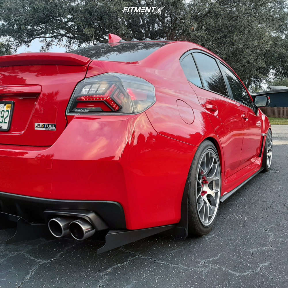2017 Subaru WRX Limited with 18x9.5 Apex Ec-7 and Nitto 255x35 on ...