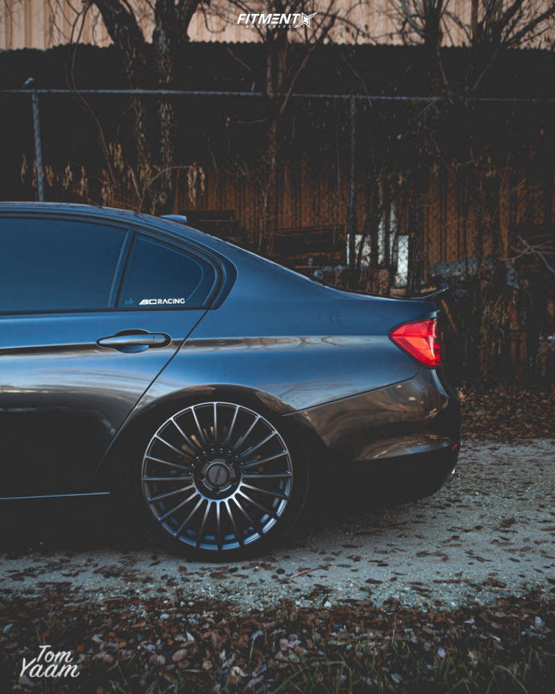2012 BMW 335i Base with 18x8.5 Rotiform Buc and Hankook 225x35 on ...