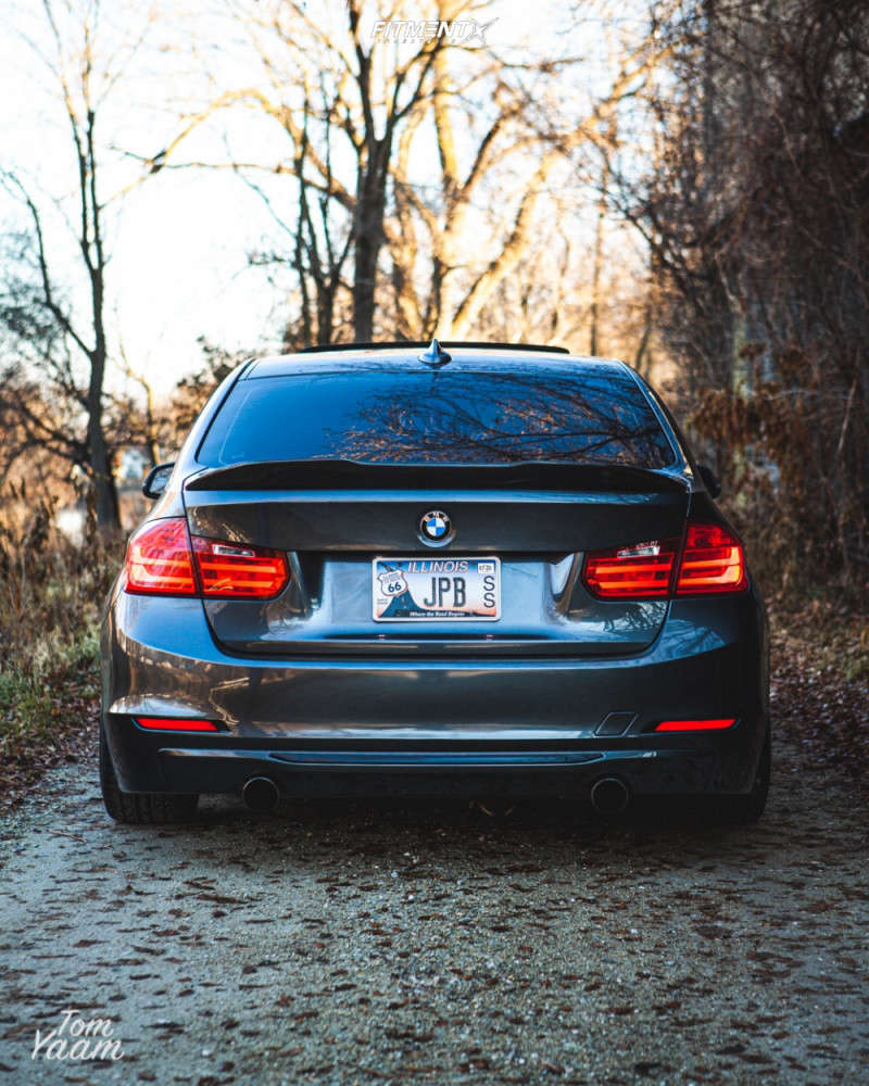 2012 BMW 335i Base with 18x8.5 Rotiform Buc and Hankook 225x35 on ...