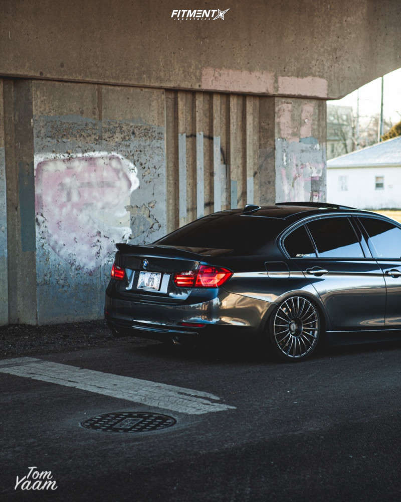 2012 BMW 335i Base with 18x8.5 Rotiform Buc and Hankook 225x35 on ...