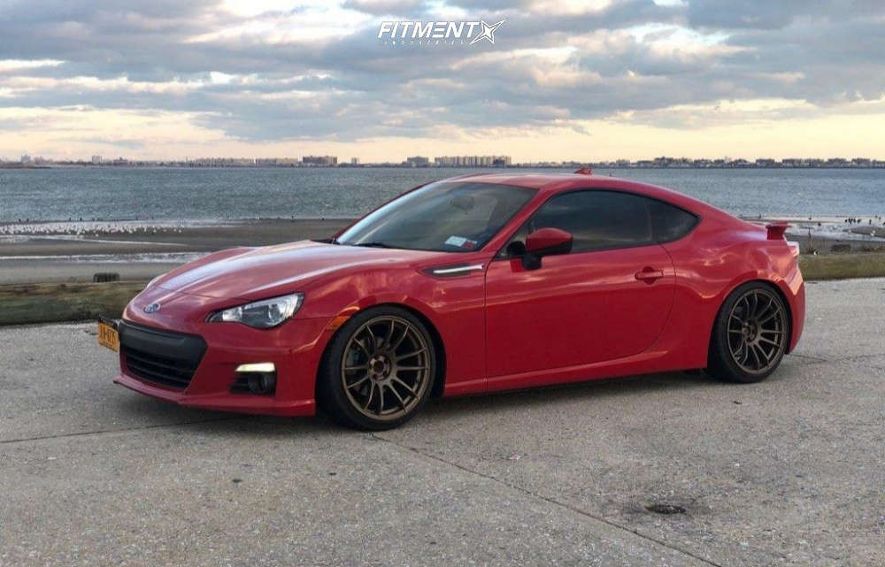 2015 Subaru BRZ Limited with 18x9.5 AVID1 AV20 and Nankang 245x45 on Coilovers | 871436 ...