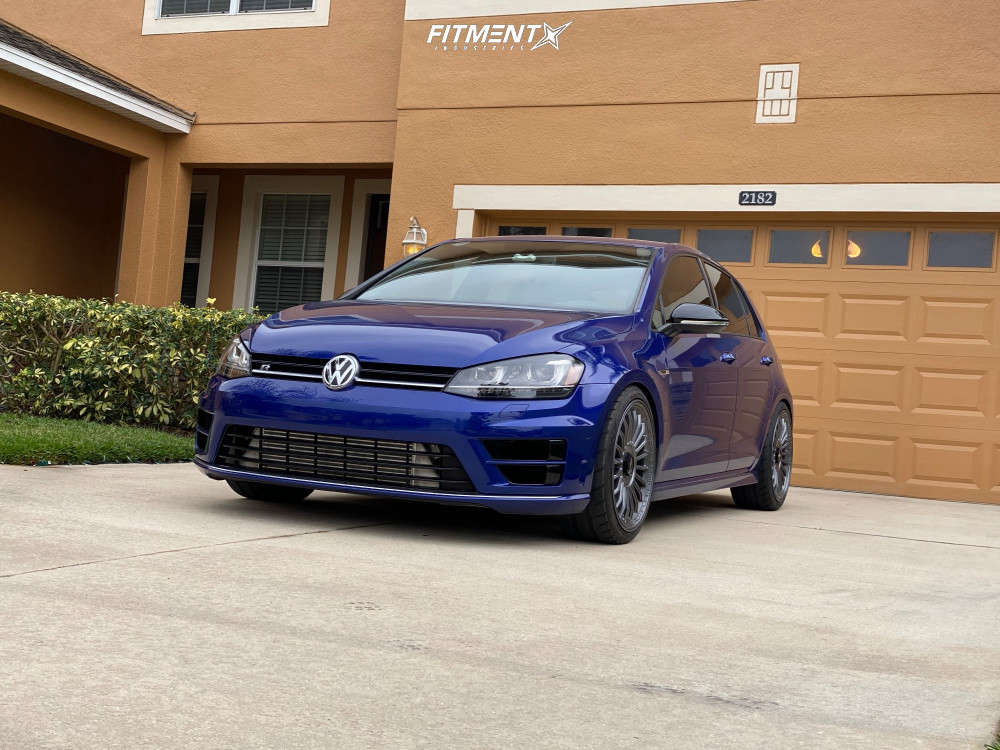 2016 Volkswagen Golf R Base with 19x8.5 Rotiform Buc-m and Nitto 235x35 ...