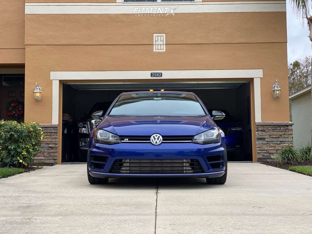 2016 Volkswagen Golf R Base with 19x8.5 Rotiform Buc-m and Nitto 235x35 ...