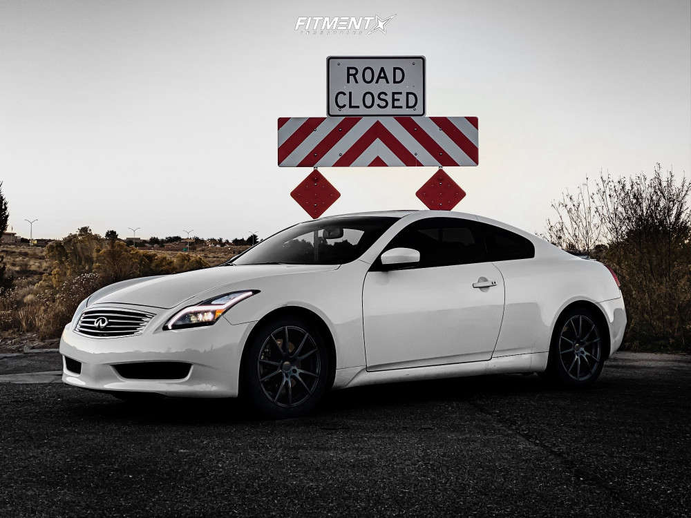 2008 INFINITI G37 Journey with 18x8 Liquid Metal Shift and Michelin ...