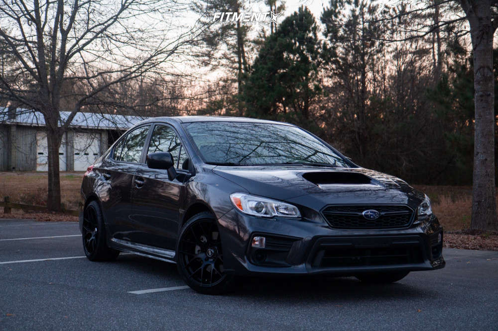 2018 Subaru WRX Base with 18x9.5 Enkei Raijin and Nankang 255x35 on ...