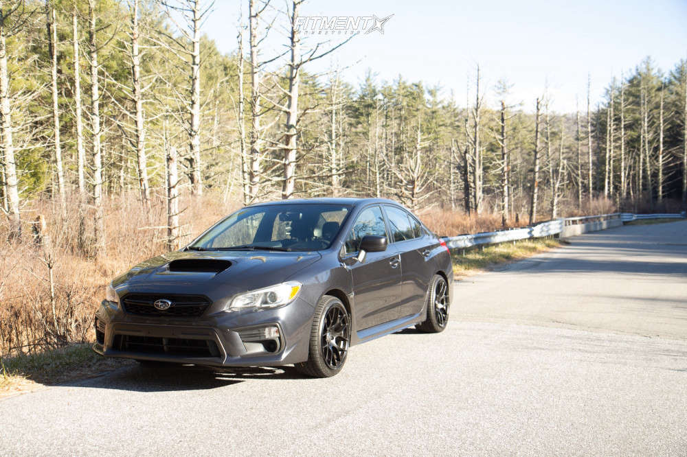 2018 Subaru WRX Base with 18x9.5 Enkei Raijin and Nankang 255x35 on ...