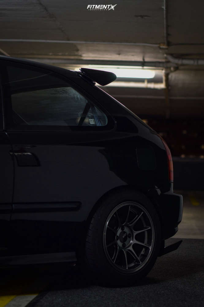 1998 Honda Civic DX with 15x8.5 Ambit Rs18 and Toyo Tires 205x50 on ...